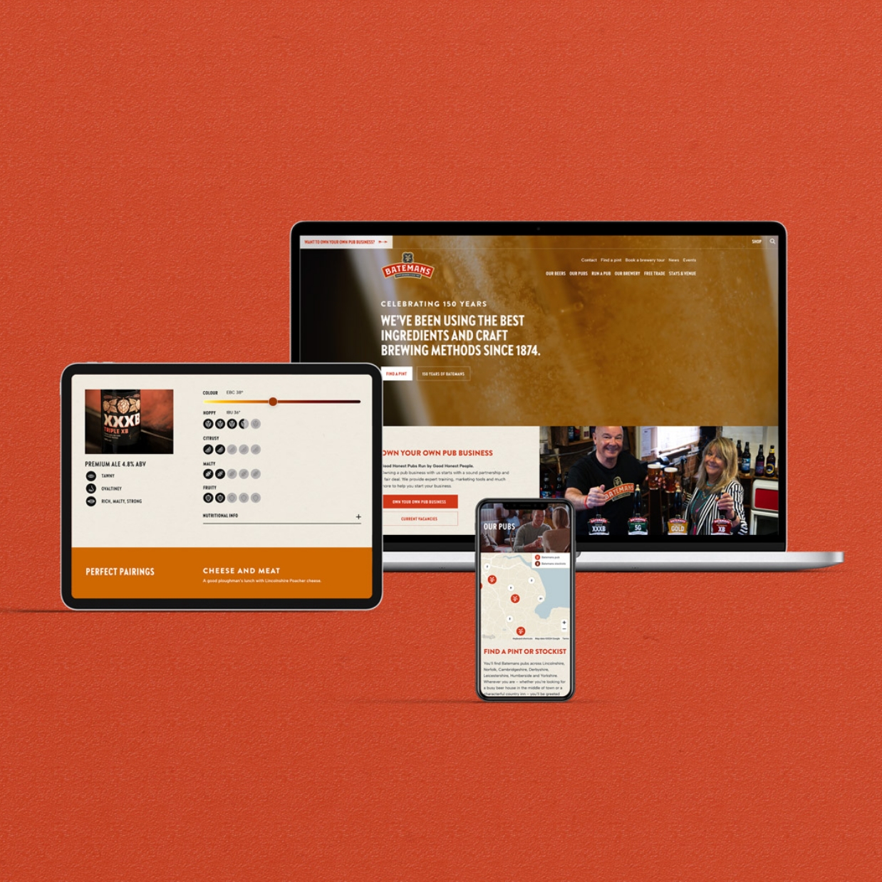 New Website Crafted For Batemans Brewery | Optima Graphic Design Consultants