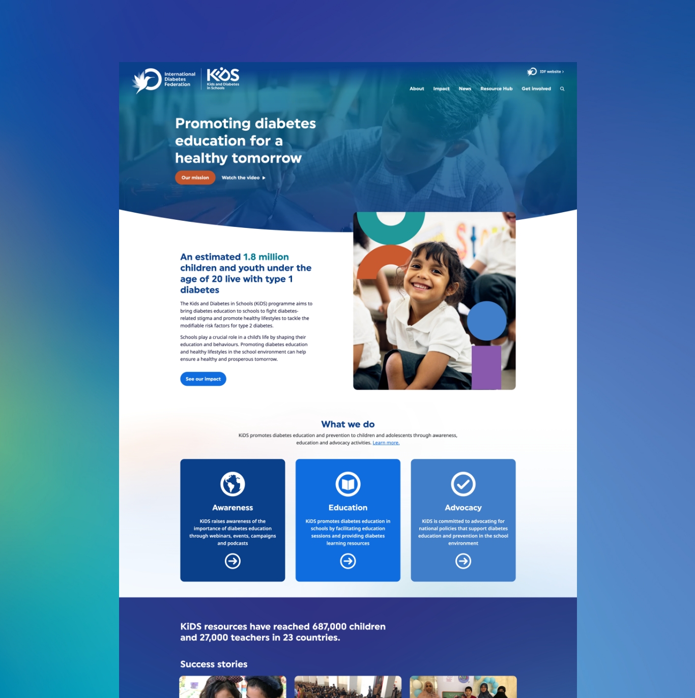 International Diabetes Federation – IDF KiDS School Programme | Optima ...