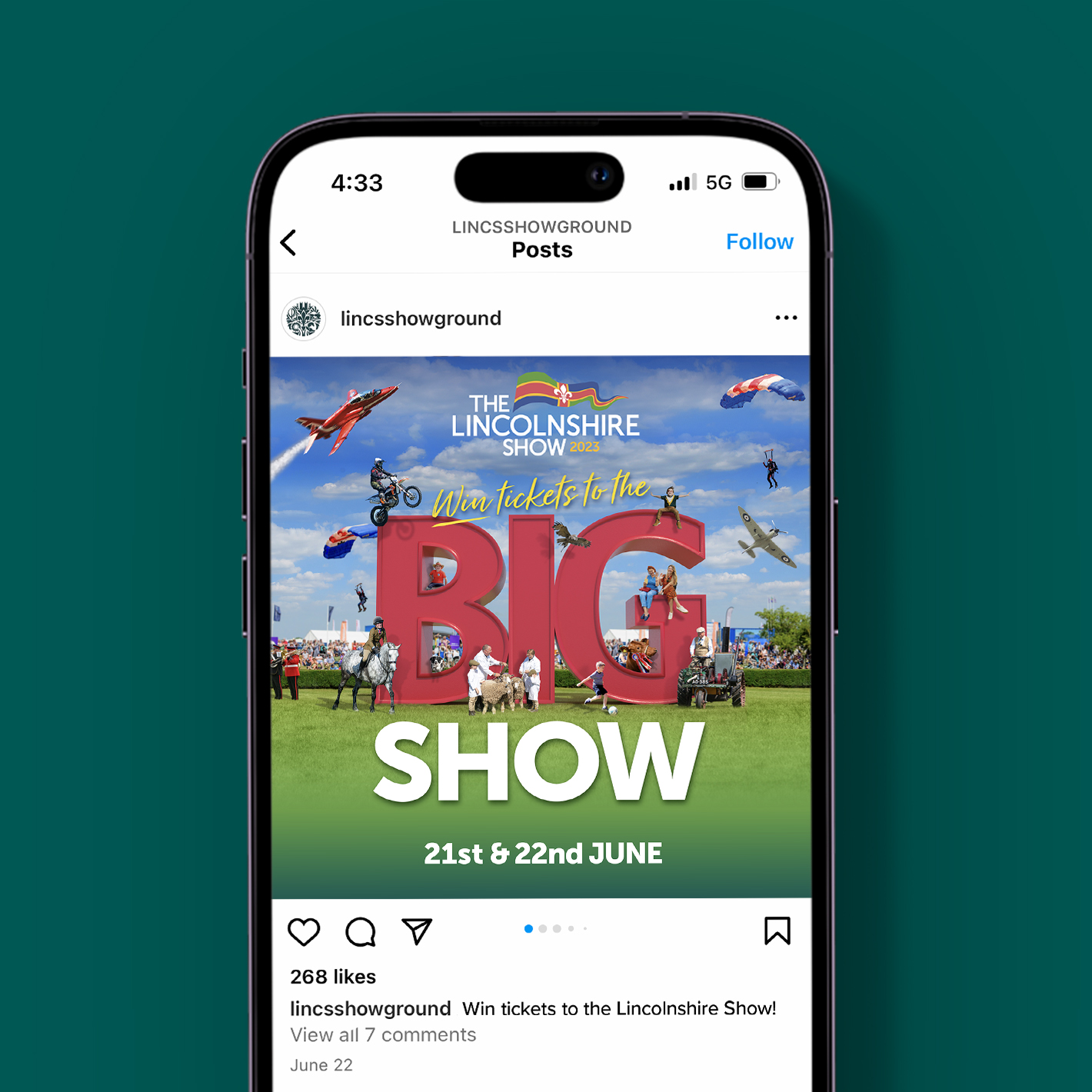 The Lincolnshire Show | Portfolio | Optima Design | Optima Graphic Design Consultants