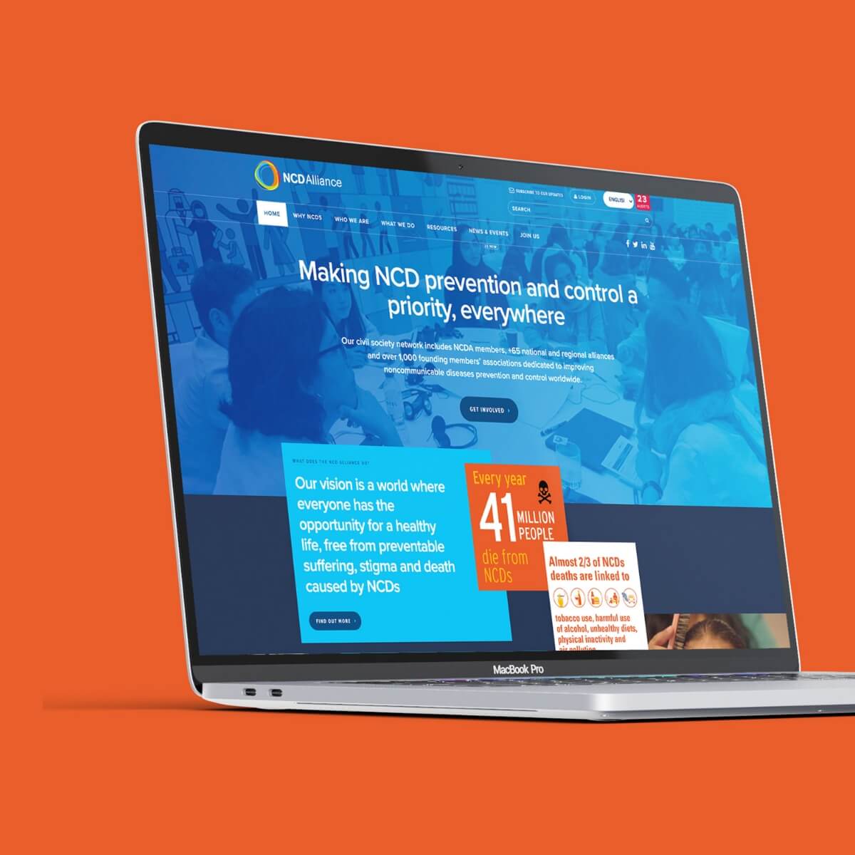 NCD Alliance | Portfolio | Optima Design | Optima Graphic Design Consultants