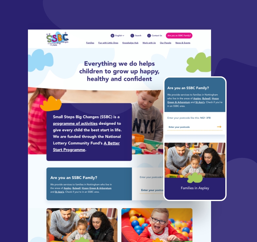 Small Steps Big Changes | Portfolio | Optima Design | Optima Graphic Design Consultants