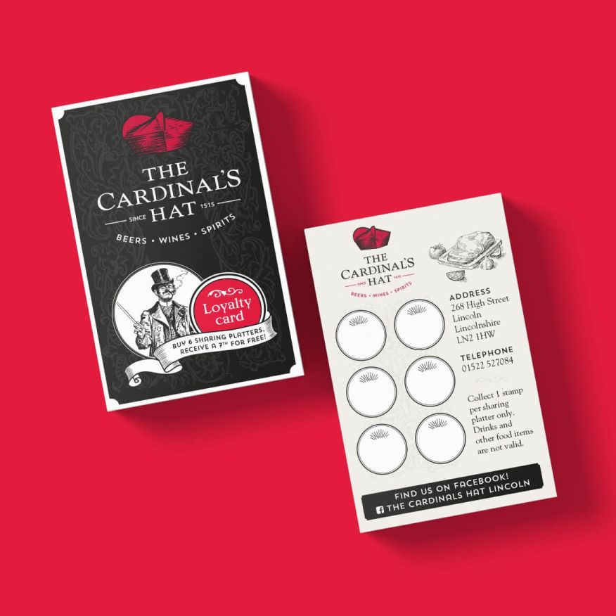 The Cardinal's Hat | Portfolio | Optima Design | Optima Graphic Design ...