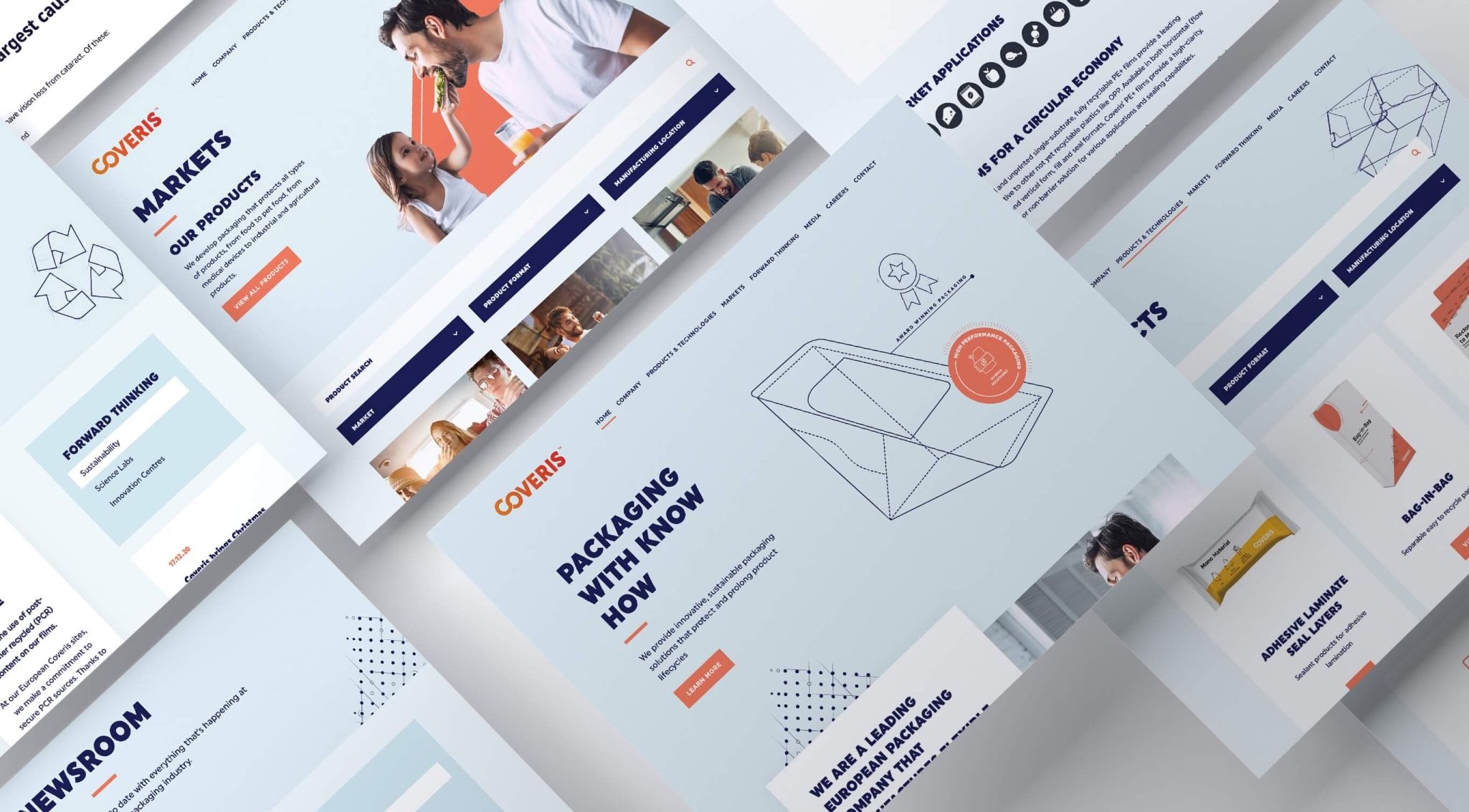 Coveris | Portfolio | Optima Design | Optima Graphic Design Consultants