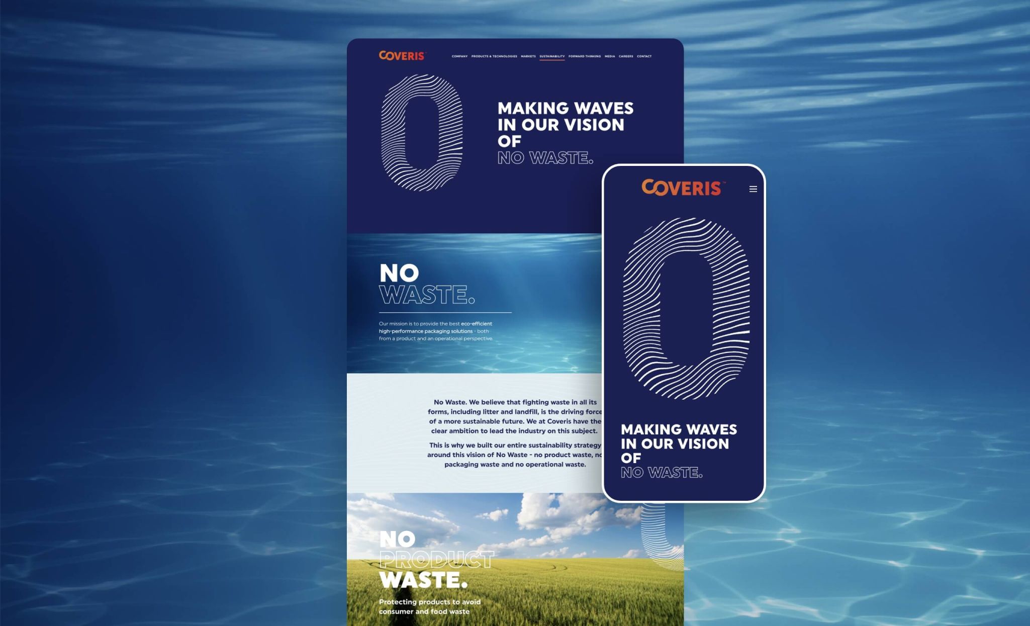 Coveris | Portfolio | Optima Design | Optima Graphic Design Consultants