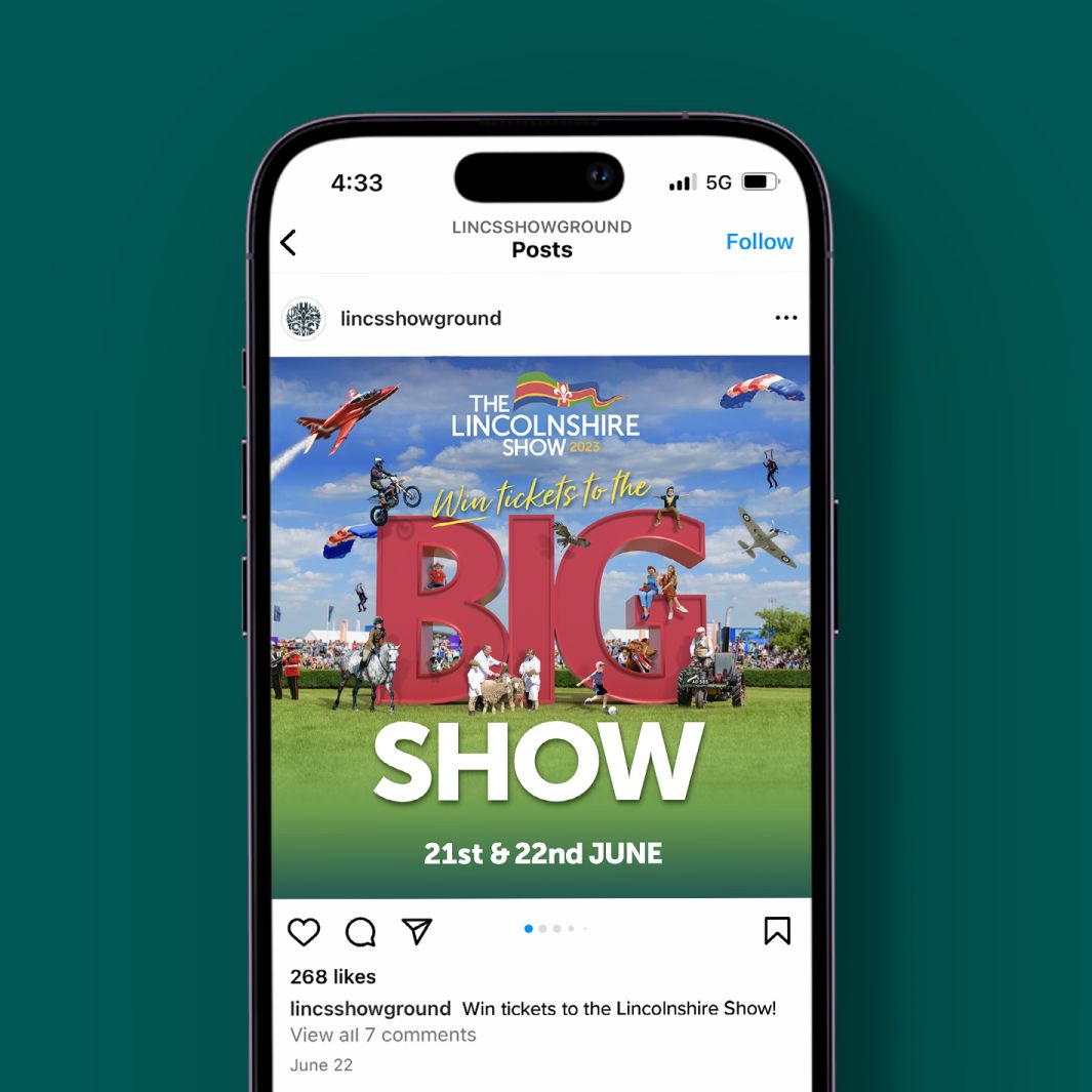 The Lincolnshire Show | Portfolio | Optima Design | Optima Graphic Design Consultants