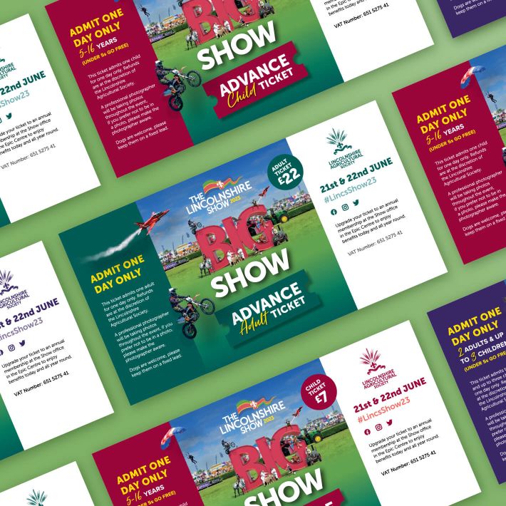 The Lincolnshire Show | Portfolio | Optima Design | Optima Graphic Design Consultants