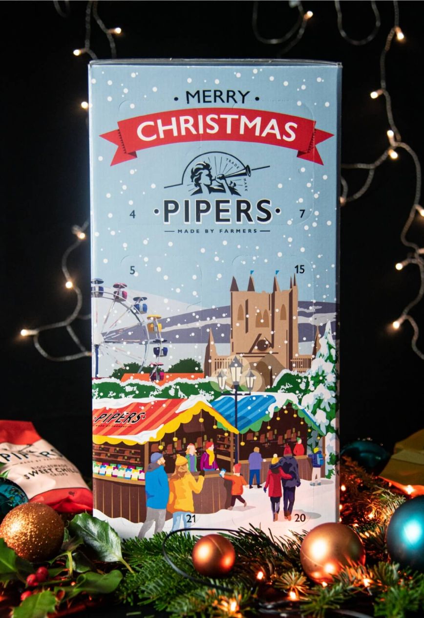 Pipers' Crisps Advent Calendar | Portfolio | Optima Graphic Design ...