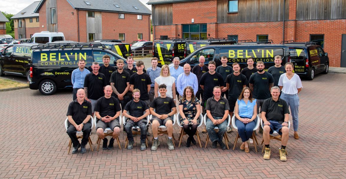 Belvin Construction Branding & Web | Optima Design Portfolio | Optima Graphic Design Consultants